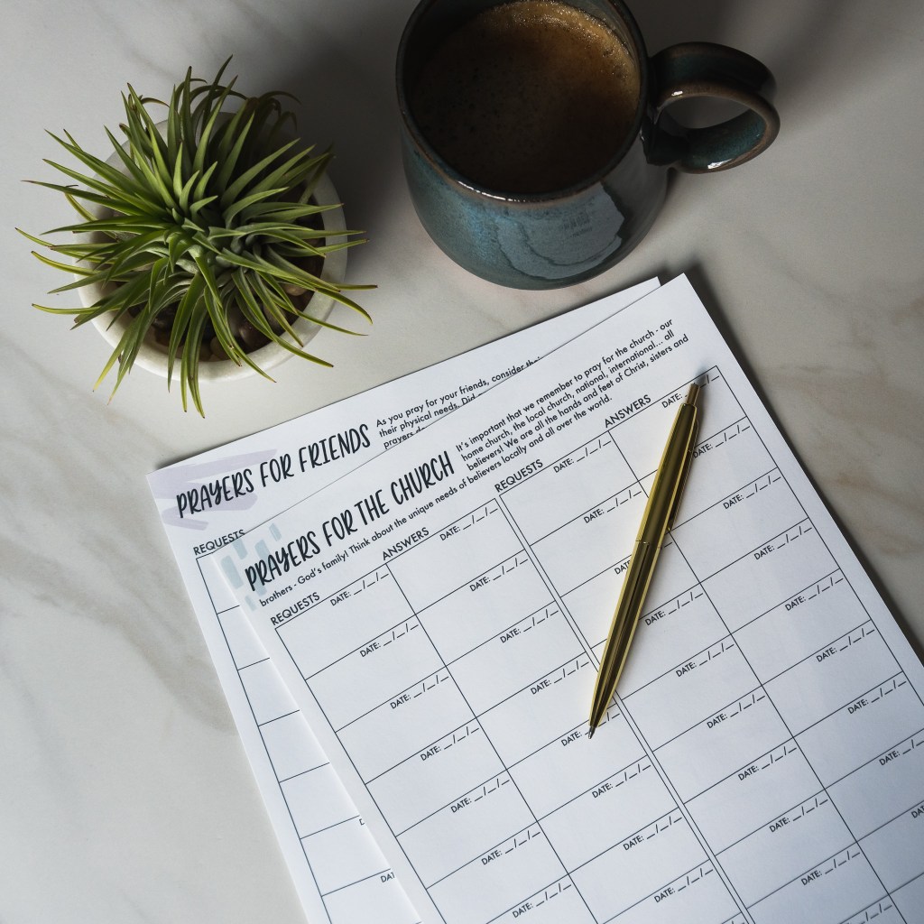 Scripture Reflection Prayer Journal • Lauren Ibach