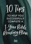 10 Tips to Help You Successfully Complete a 1-Year Bible Reading Plan ...