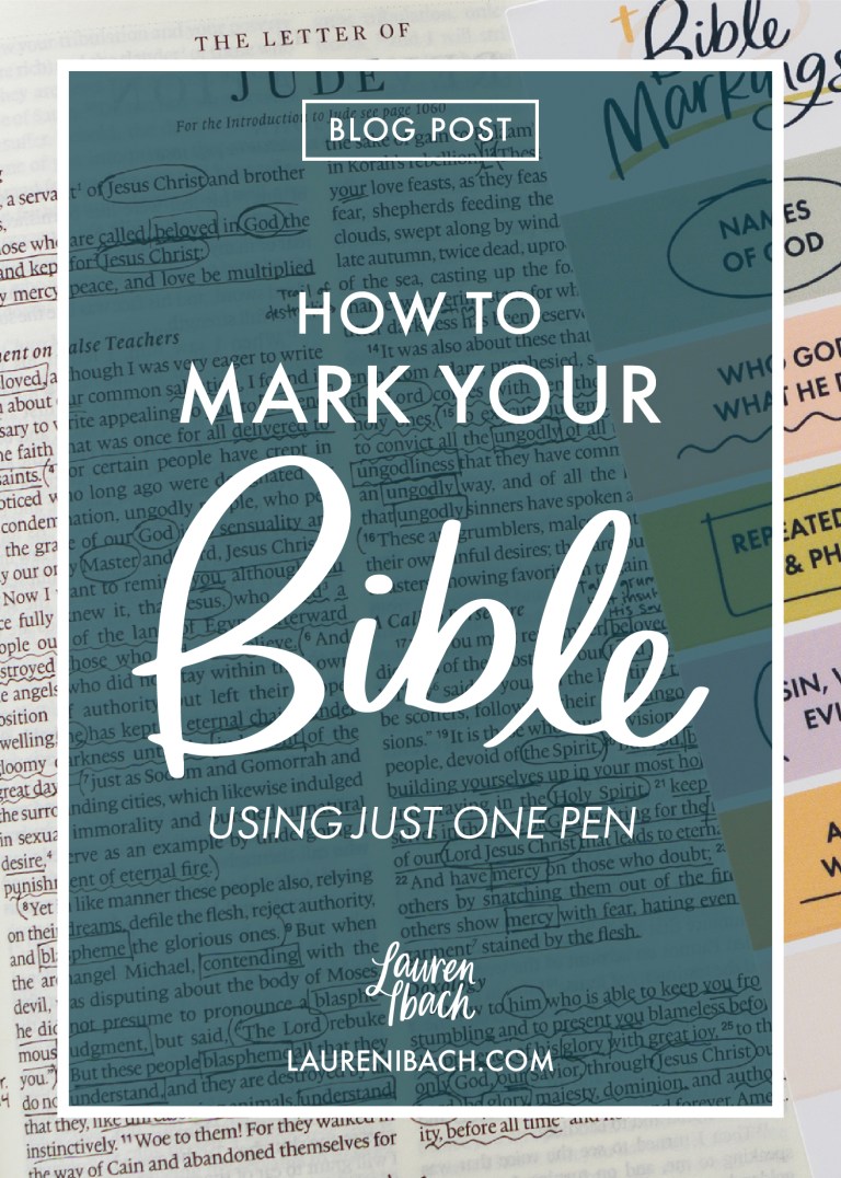 Learn Bible Marking | How to Mark Your Bible • Lauren Ibach